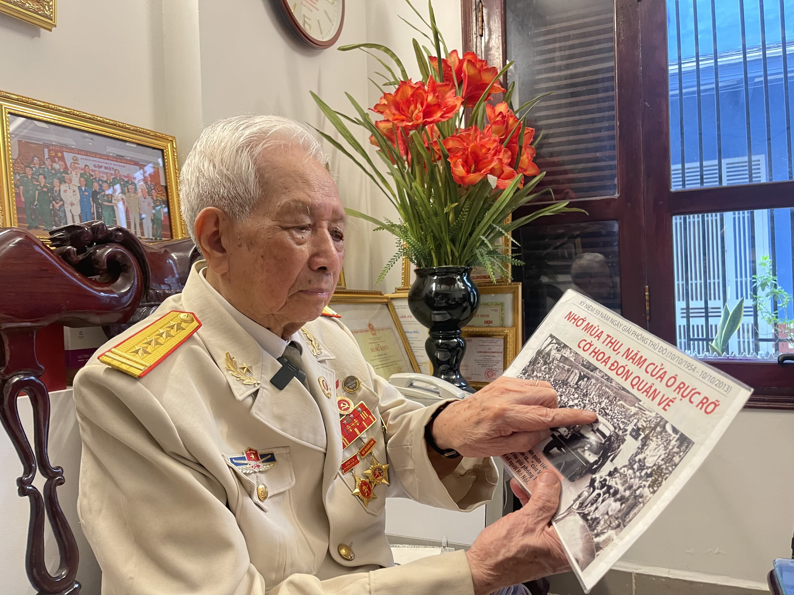 Cựu chiến binh Bùi Gia Tuệ: Trở về thủ đô là cuộc hành quân tuyệt vời ...