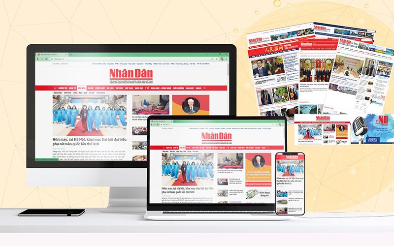 Nhân Dân điện tử với hành trình 24 năm có mặt trên internet