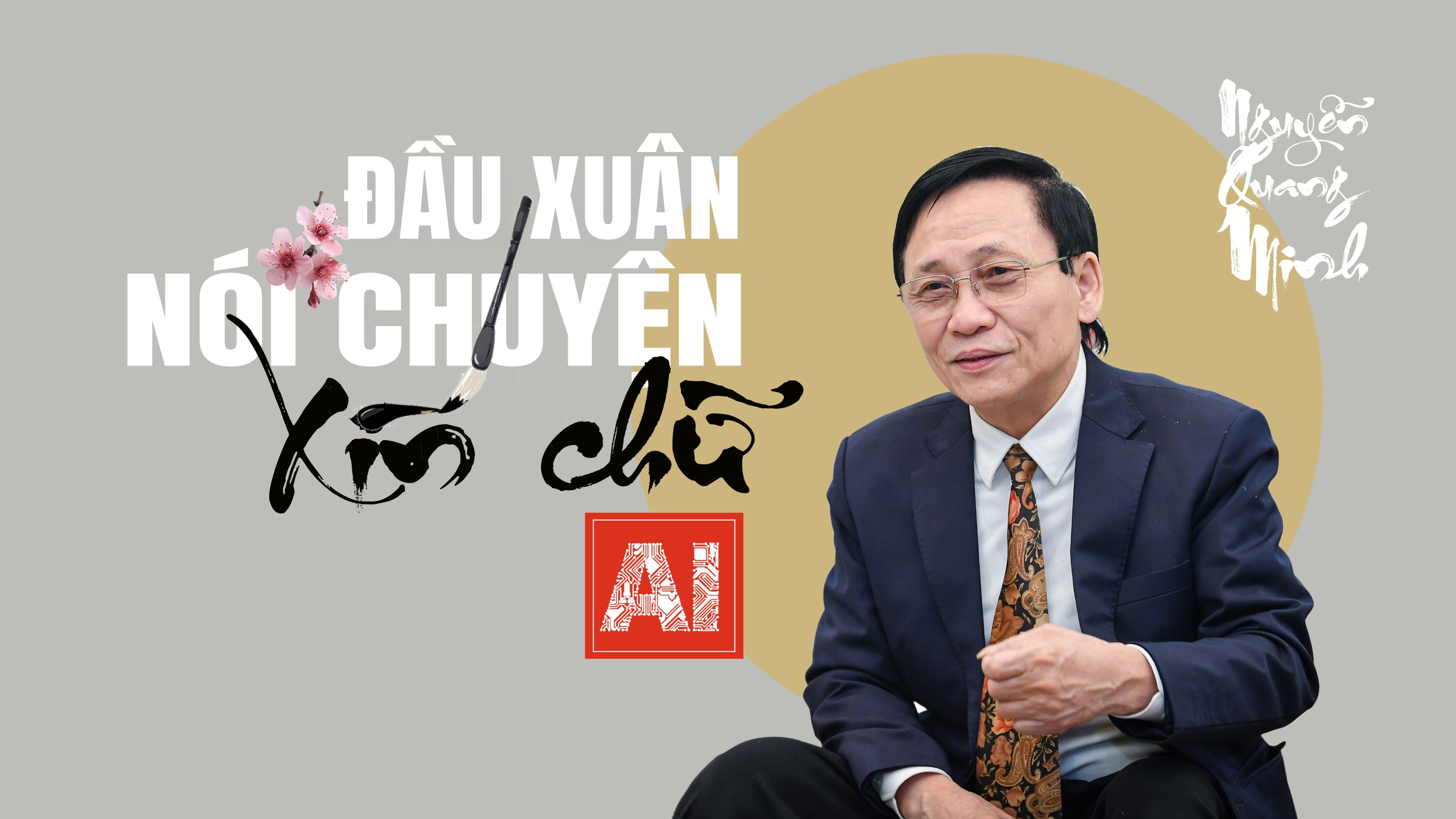 Đầu xuân nói chuyện xin chữ AI