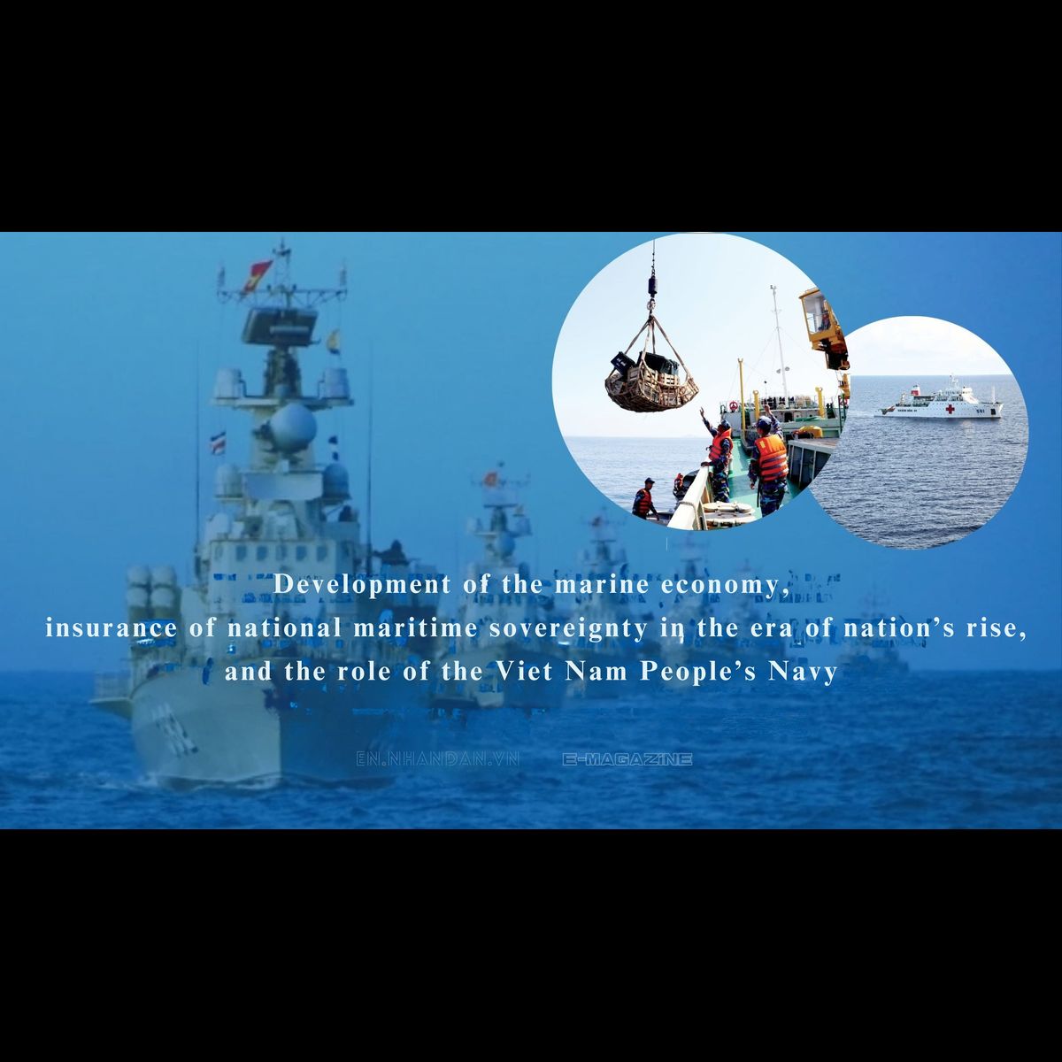 Development of the marine economy, insurance of national maritime ...