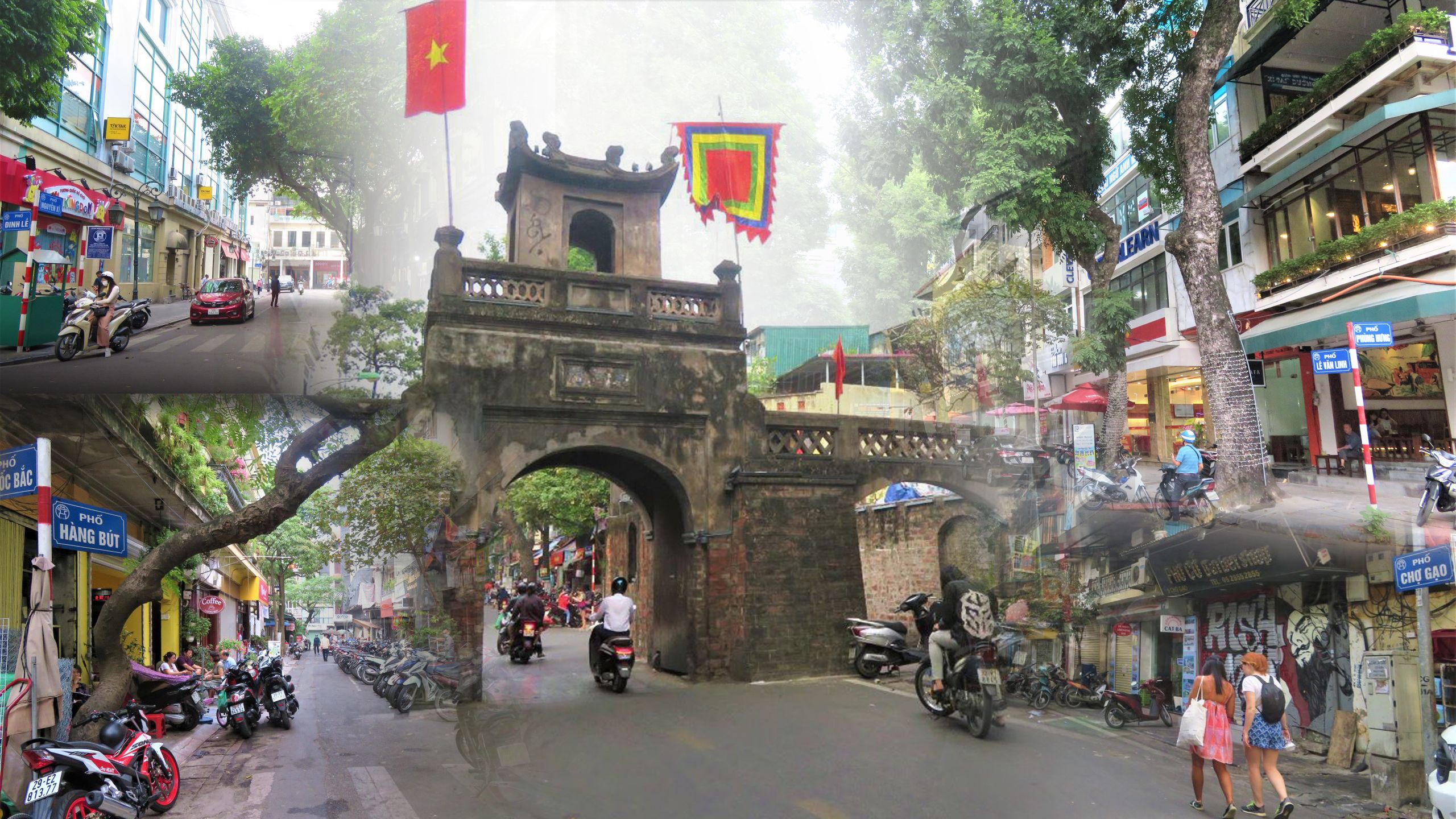 Les rues les plus courtes de Hanoï