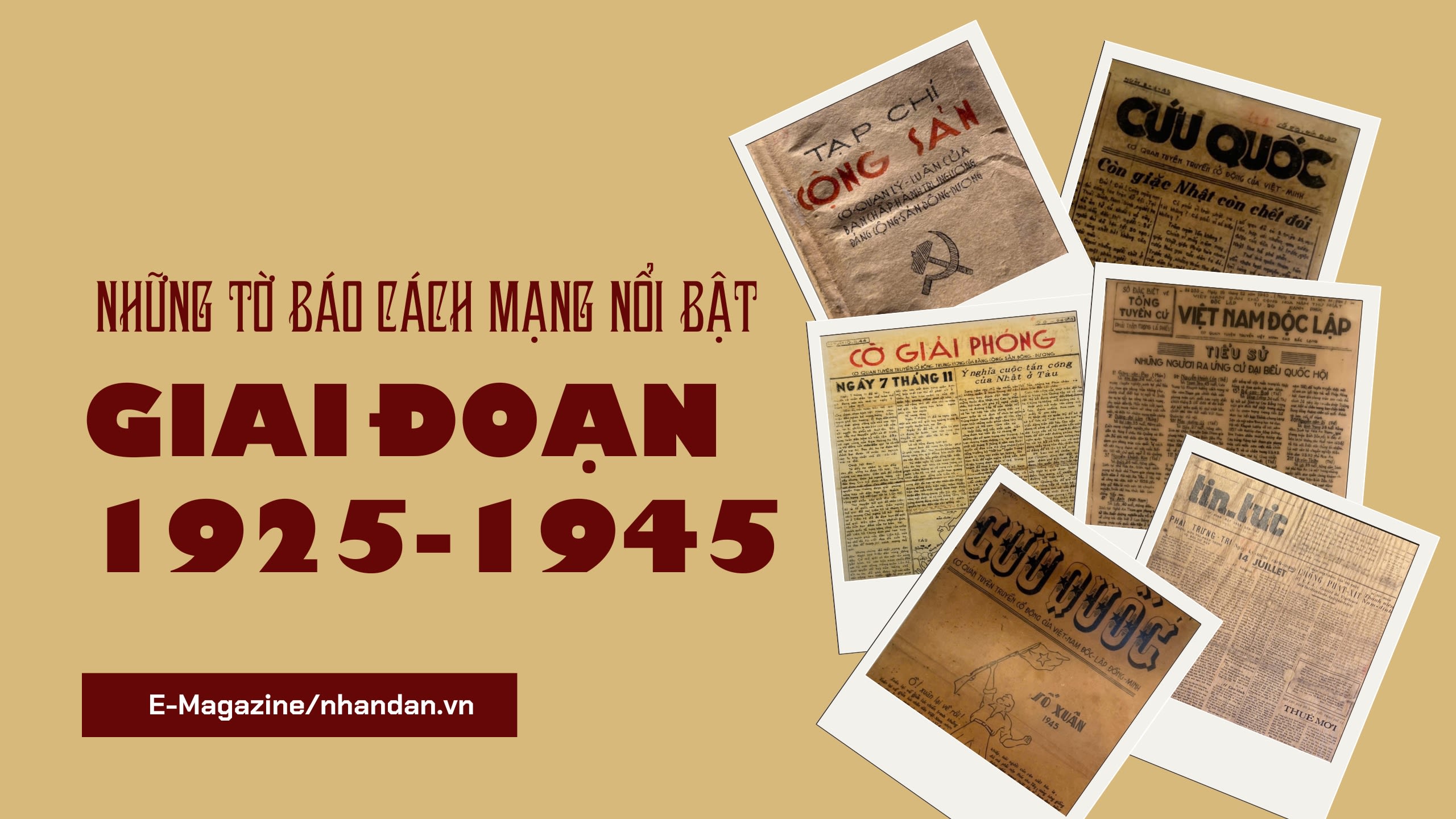 Những tờ báo cách mạng nổi bật giai đoạn 1925-1945