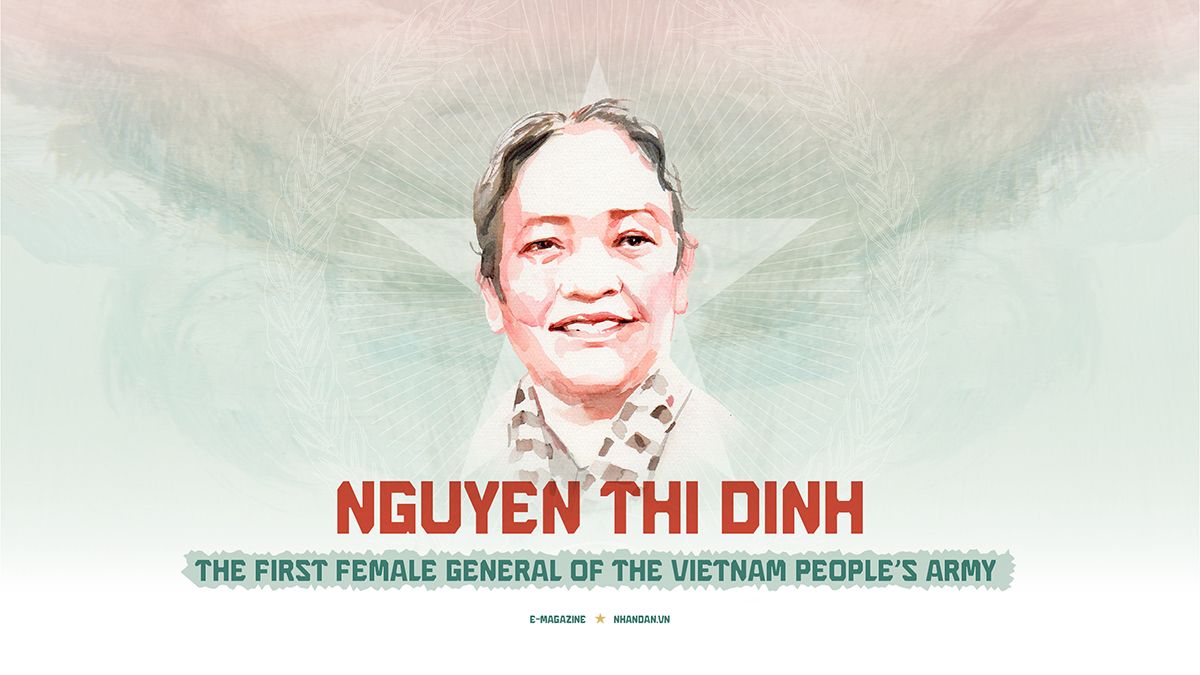 Nguyen Thi Dinh – The first female general of the Vietnam People’s Army