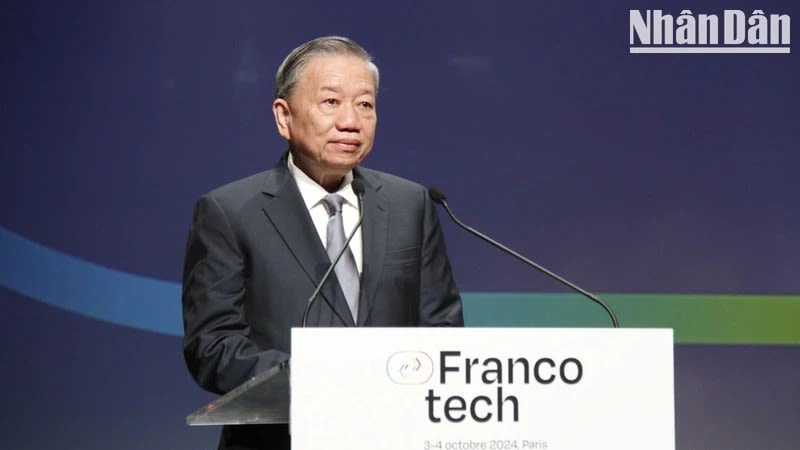 Phát biểu của Tổng Bí thư, Chủ tịch nước Tô Lâm tại Diễn đàn doanh nghiệp đổi mới, sáng tạo Pháp ...