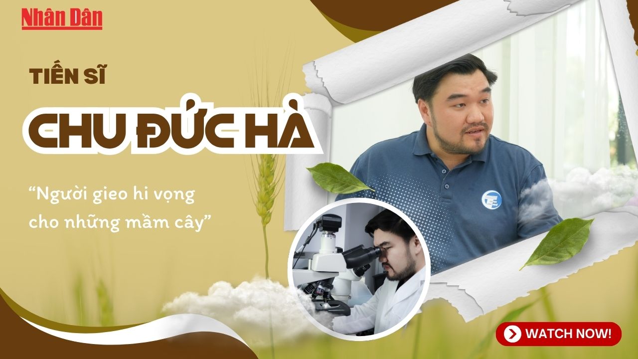 TS. Chu Đức Hà - Người gieo hi vọng cho những mầm cây